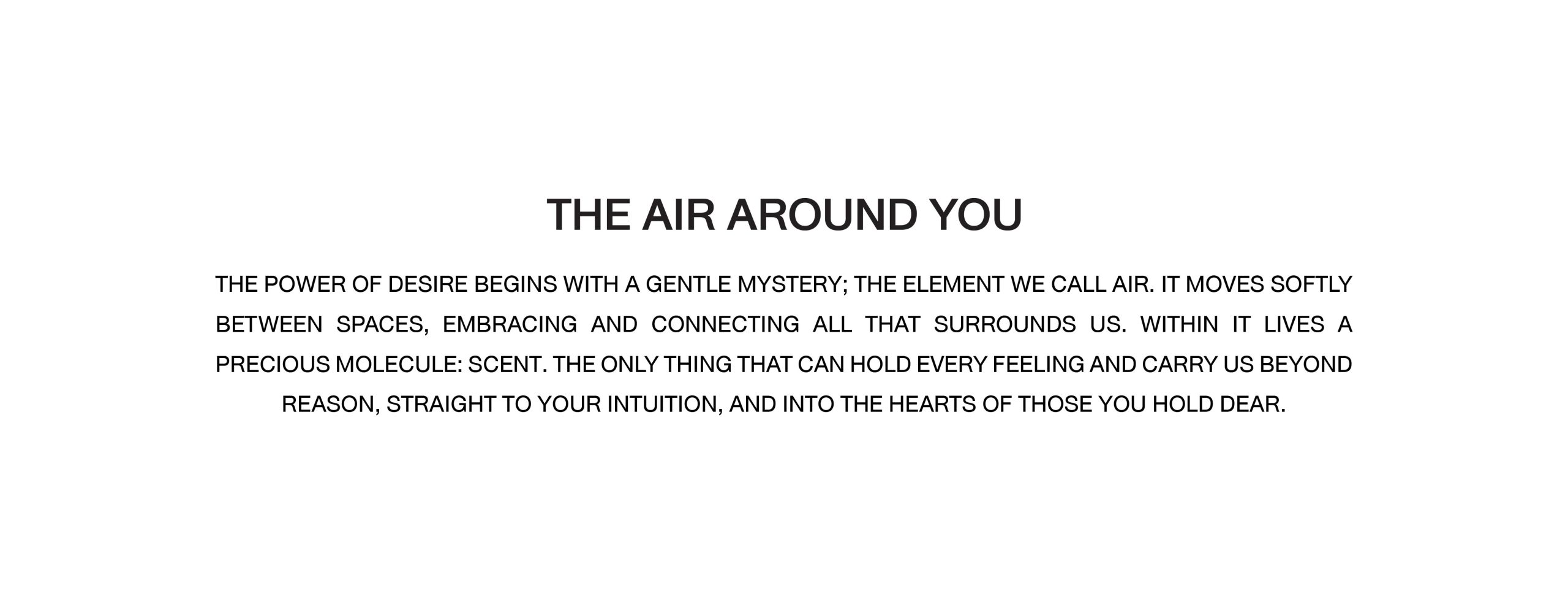 THE AIR AROUND YOU - Karmakamet